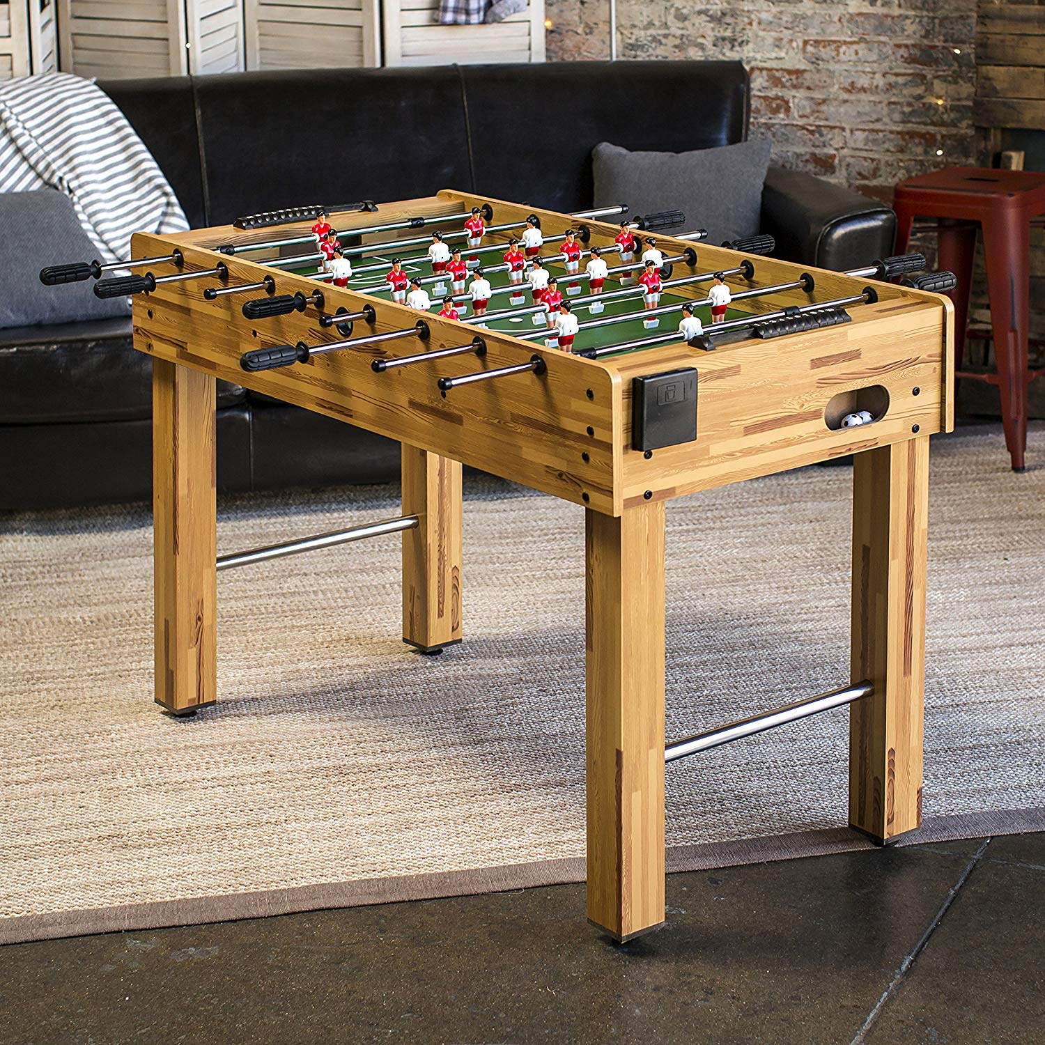 Best Choice Product 48 Foosball Table Competition Sized Wooden Soccer Best Choice Product 48 Foosball Table Competition Sized Wooden Soccer