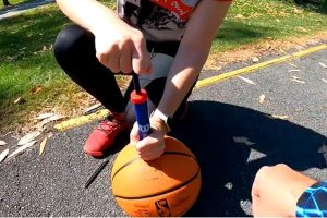 How To Inflate A Basketball With A Needle | Step By Step